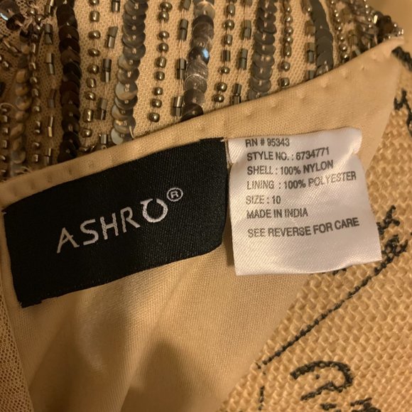 Ashro | Dresses | Beautiful Sequent Evening Dress | Poshmark